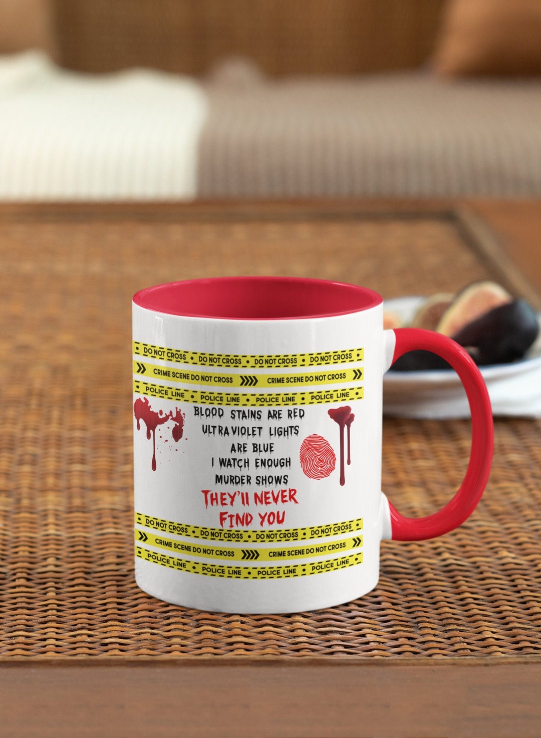 Crime Show Scene Mug, CSI Gift, Crime Show Mug, Crime Scene Gift, CSI ...