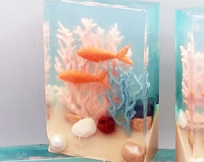 CORAL REEF Soap Acqua Di Gio Fragrance Oil 4 Ounce Bar - Etsy