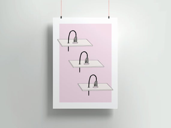 Abstract Mop Poster Download Printable Modern Art | Etsy
