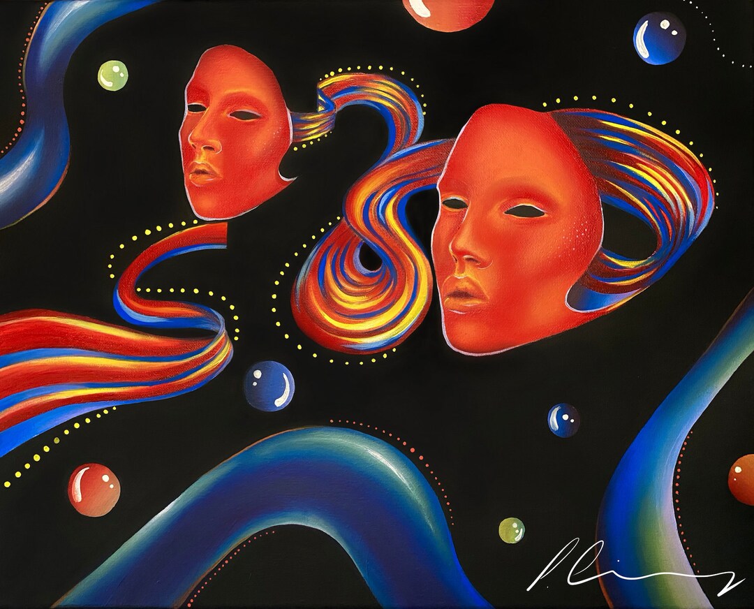 Rainbow Road Art PRINT - Etsy