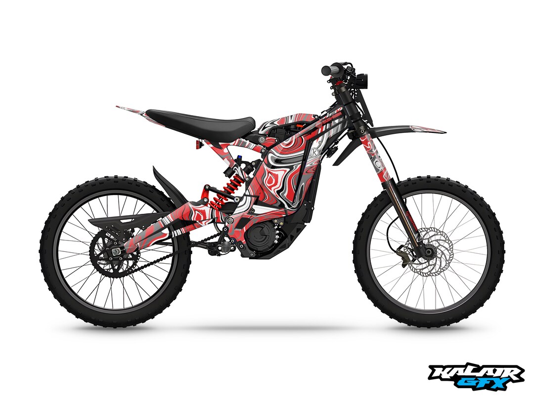 Graphics for Sur-ron Surron Light Bee Electric Decals - Snagged Series ...