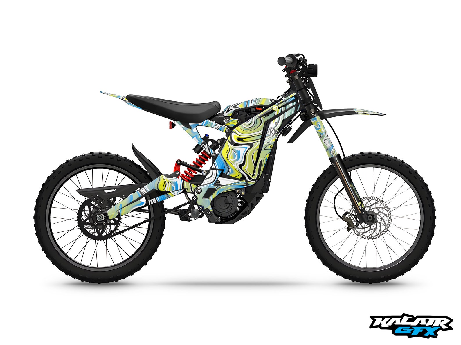 Graphics for Sur-ron Surron Light Bee Electric Decals - Snagged Series ...