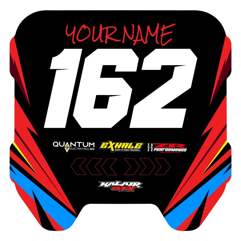 Sur Ron Front Number Plate Electric Bike Decals, Surron Light Bee ...