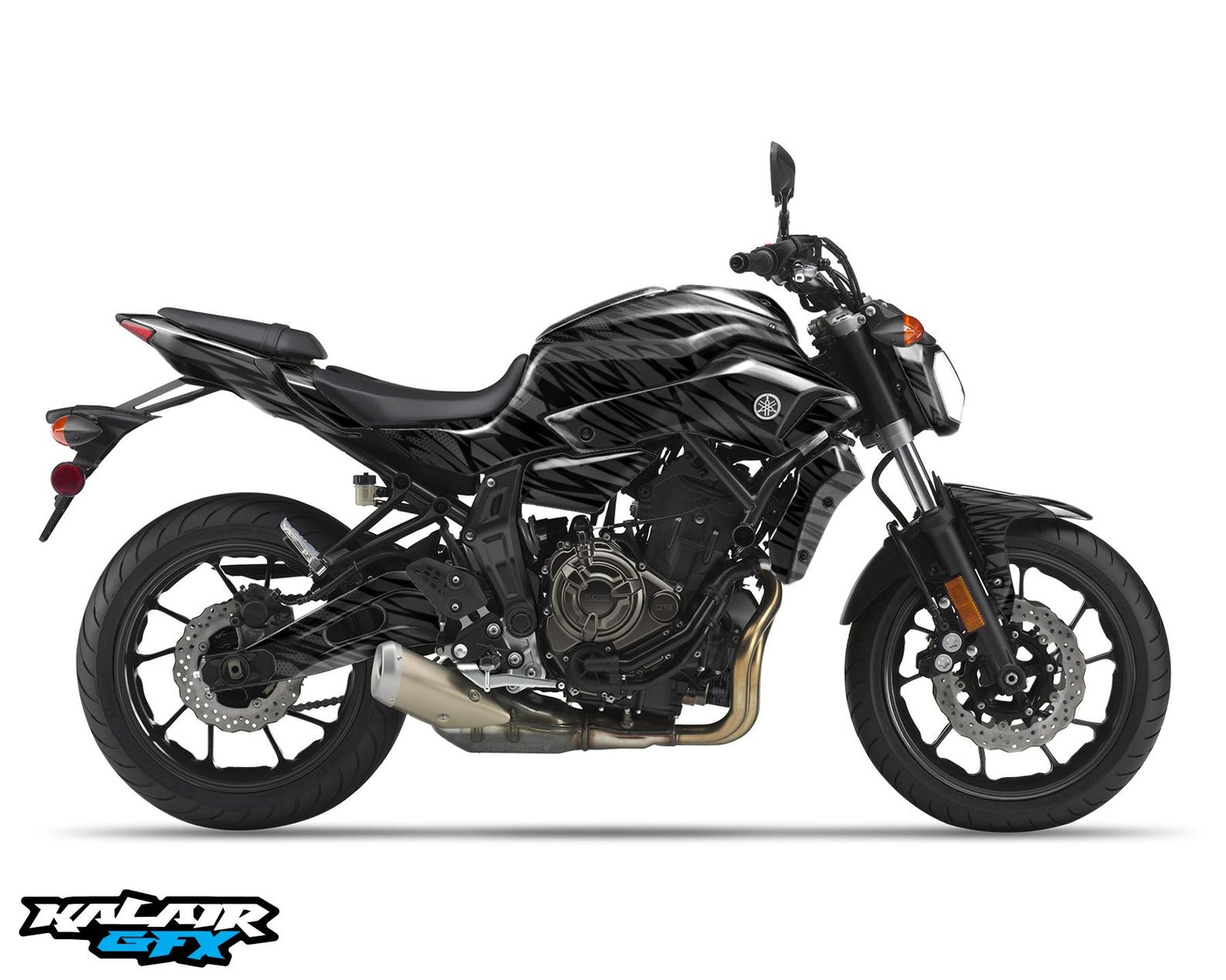 Graphics Kit for YAMAHA FZ-07 MT-07 (2015-2017) FZ07 MT07 Twitch Series ...