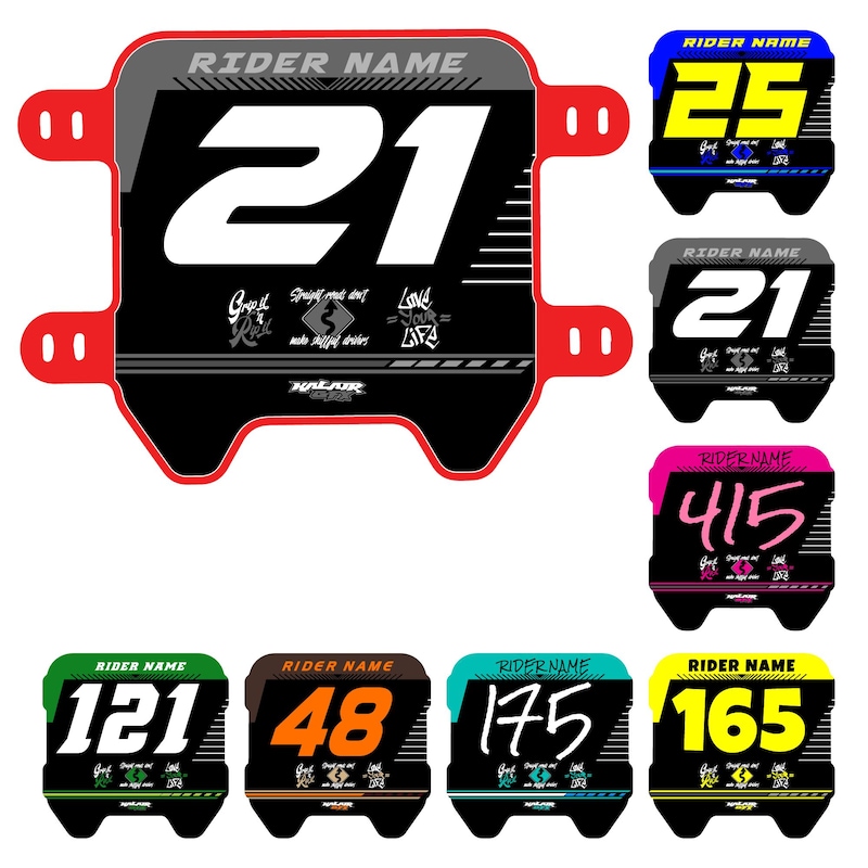 Odi Number Plate Sticker - Etsy