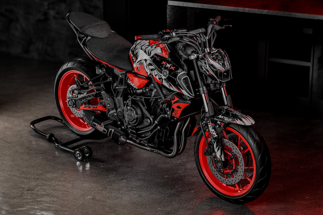 Graphics Kit for YAMAHA FZ/MT 07 09 (select Your Make/model) Carnage ...