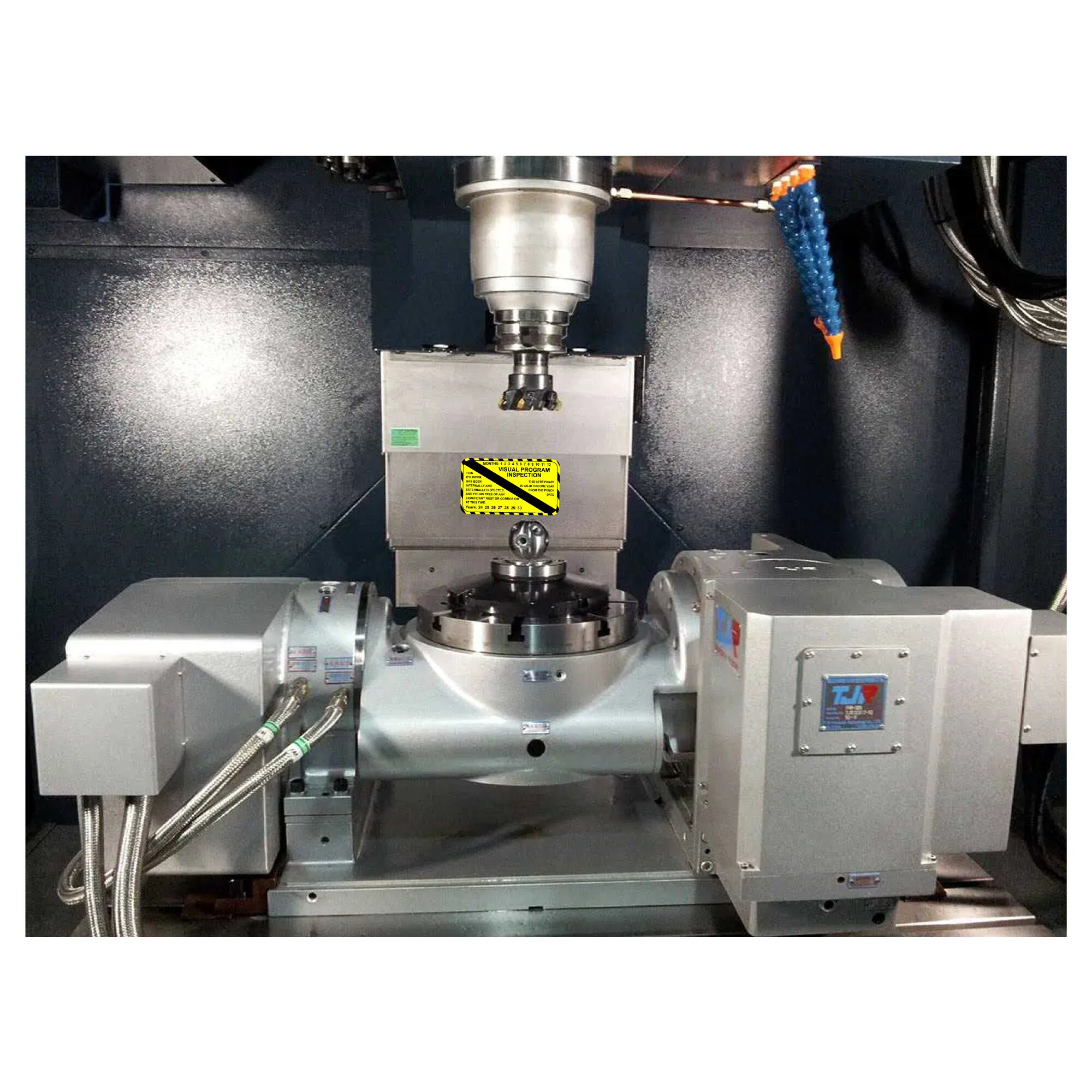 Visual Cylinder Inspection Sticker Decal, 7 X 4-inch Vinyl Decal ...