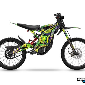 Graphics for Sur-ron Surron Light Bee Electric Decals - Snagged Series ...
