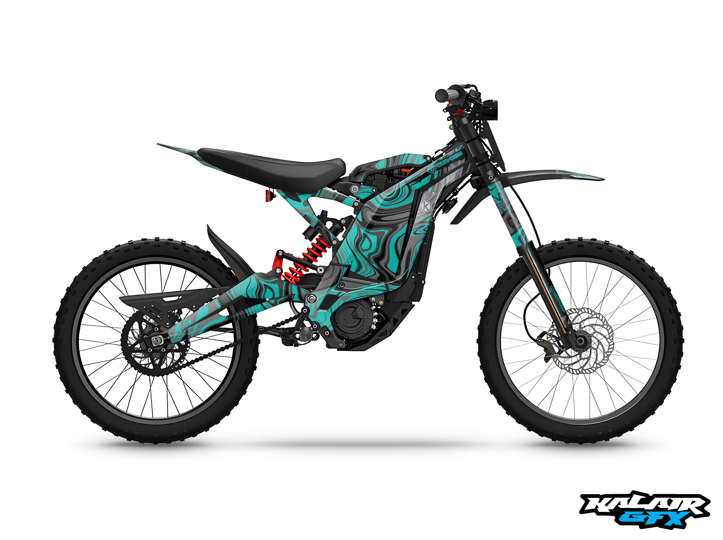 Graphics for Sur-ron Surron Light Bee Electric Decals - Snagged Series ...