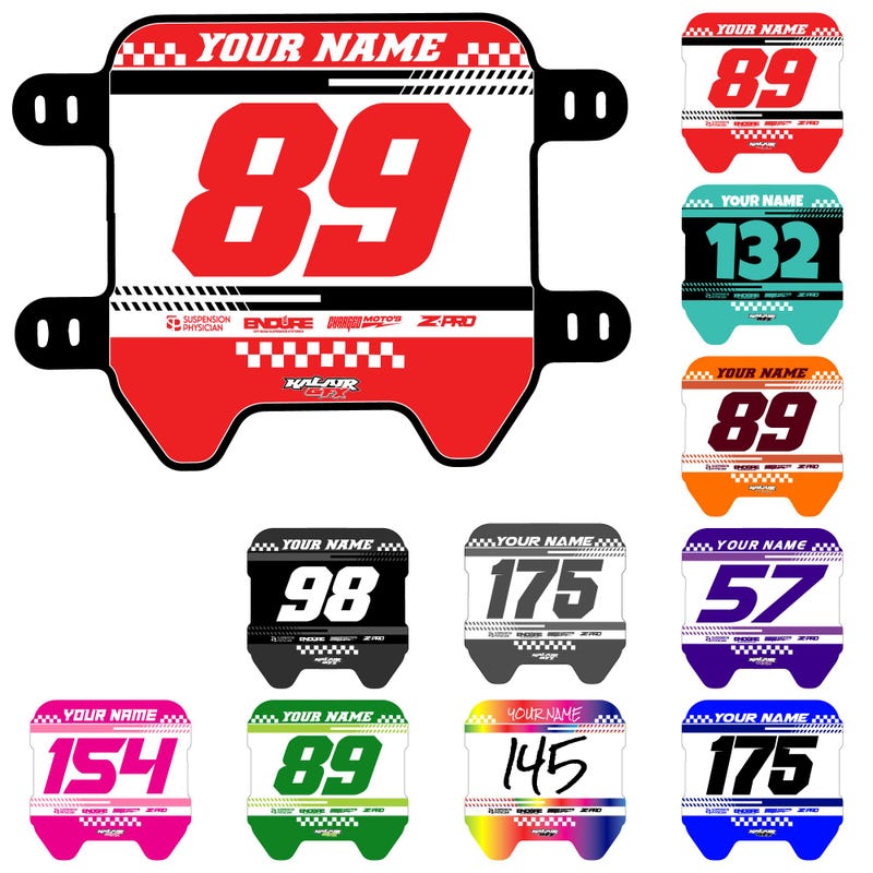 Odi Number Plate Sticker - Etsy