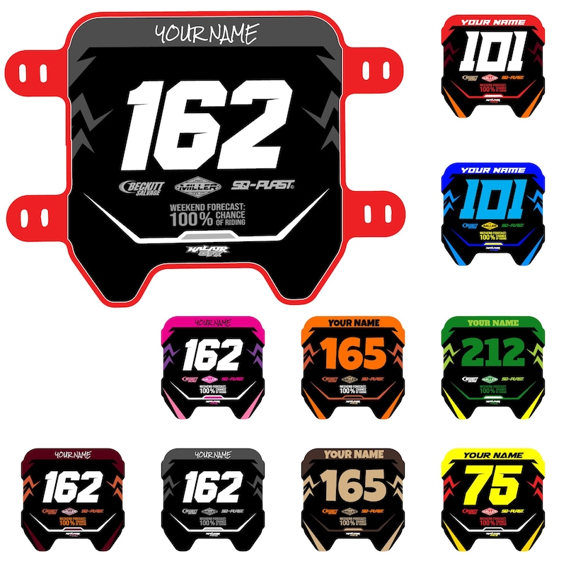 Odi Number Plate Sticker - Etsy