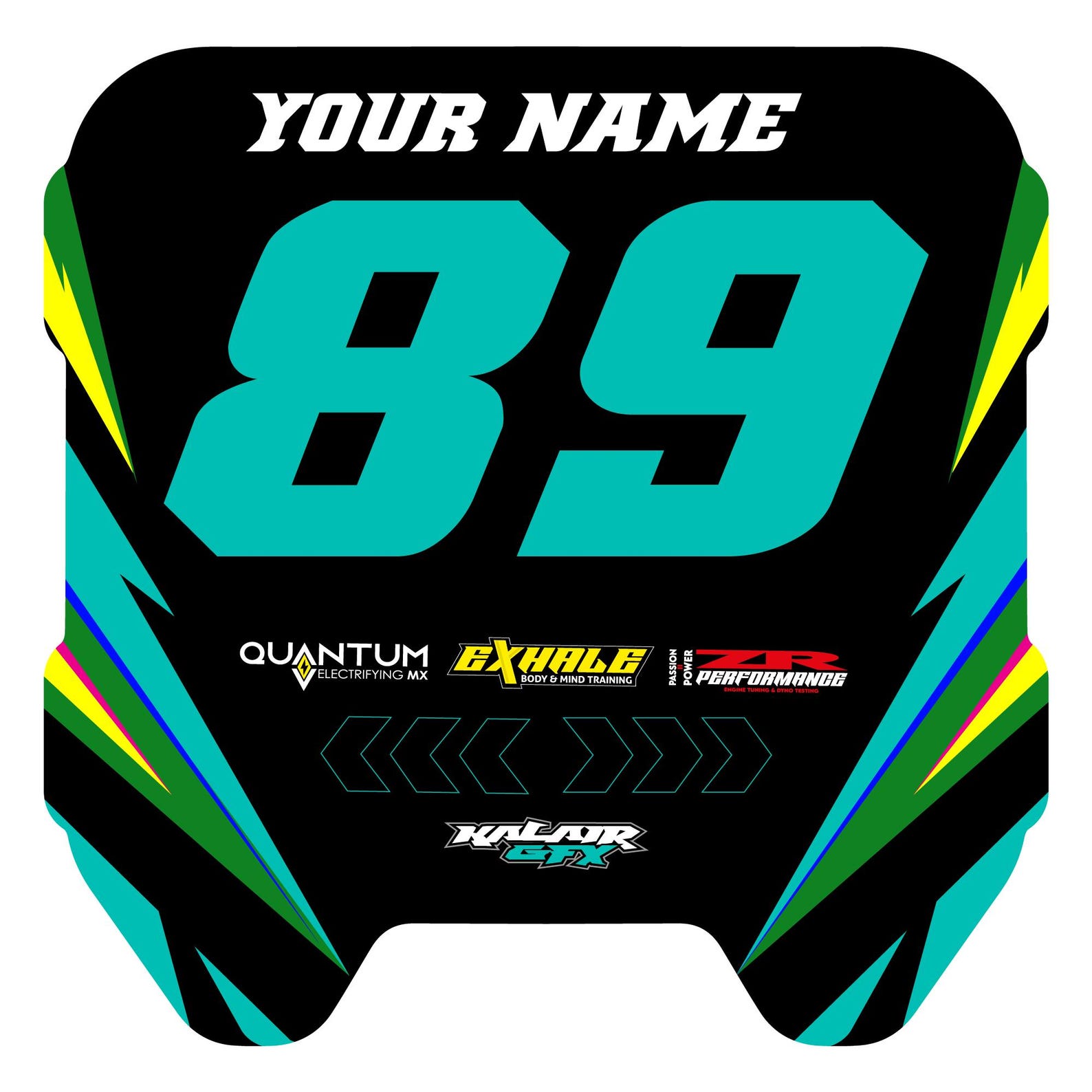 Sur Ron Front Number Plate Electric Bike Decals, Surron Light Bee ...