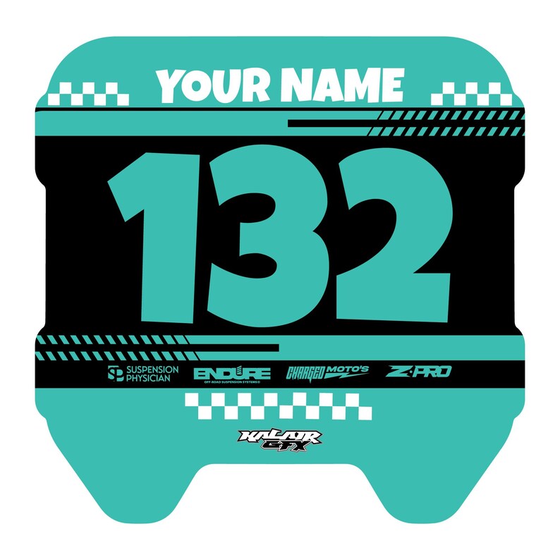 Sur Ron Front Number Plate Electric Bike Decals, Surron Light Bee ...