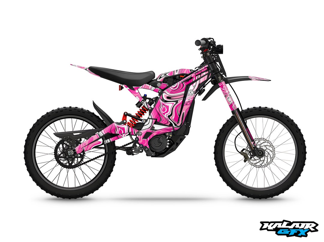 Graphics for Sur-ron Surron Light Bee Electric Decals - Snagged Series ...