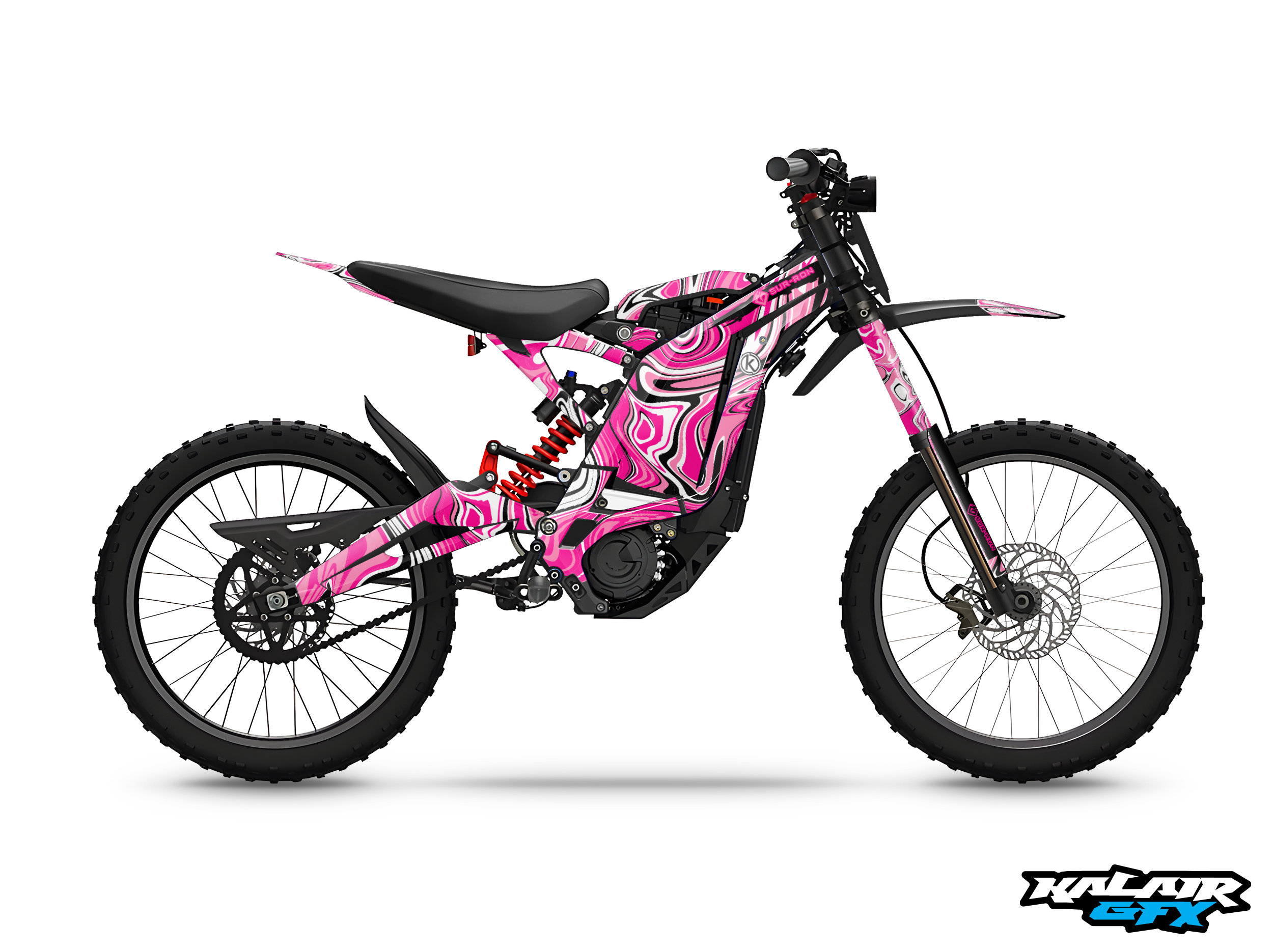 Graphics for Sur-ron Surron Light Bee Electric Decals - Snagged Series ...