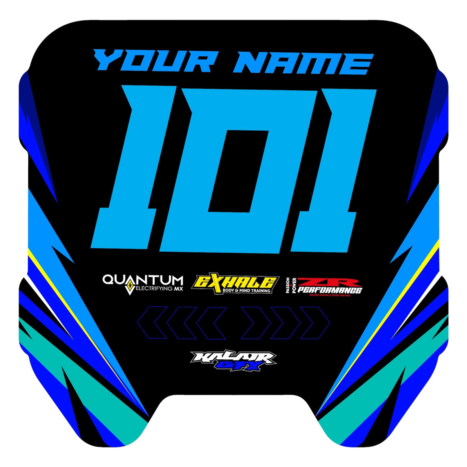 Sur Ron Front Number Plate Electric Bike Decals, Surron Light Bee ...
