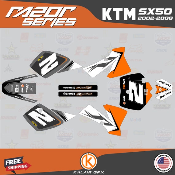 Custom Graphics Kit for Ktm SX50 2002-2008 Mini Adventure - Etsy