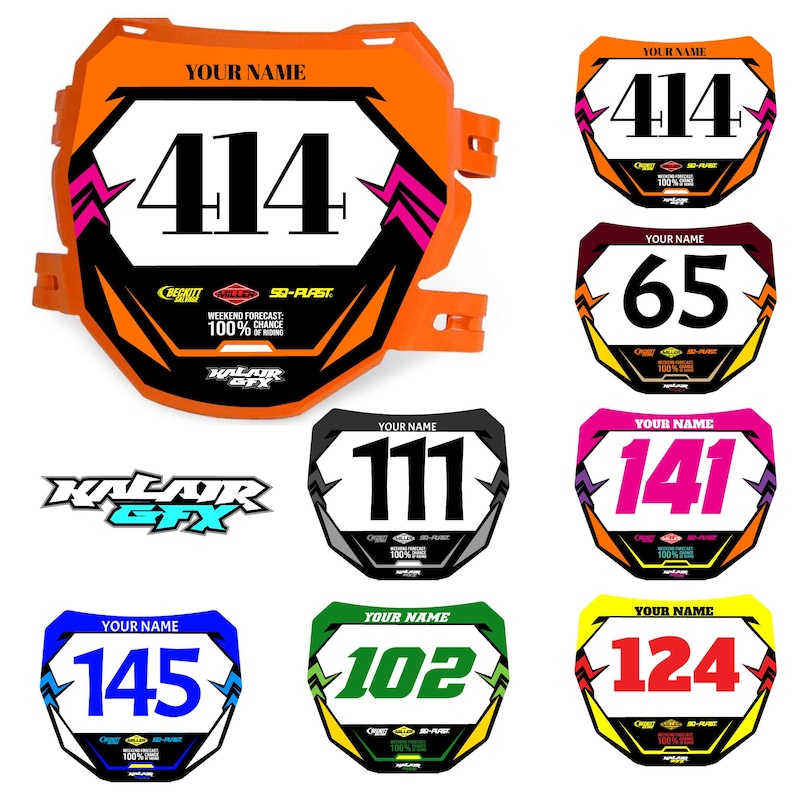 Odi Number Plate Sticker - Etsy