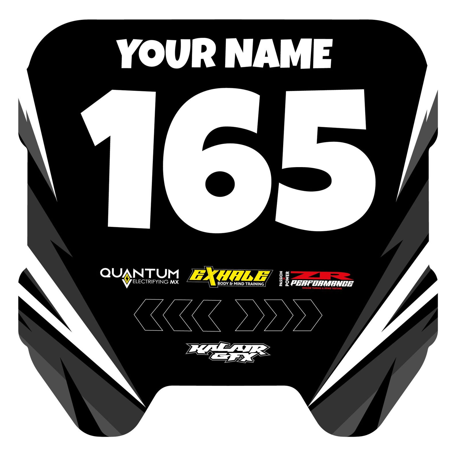 Sur Ron Front Number Plate Electric Bike Decals, Surron Light Bee ...