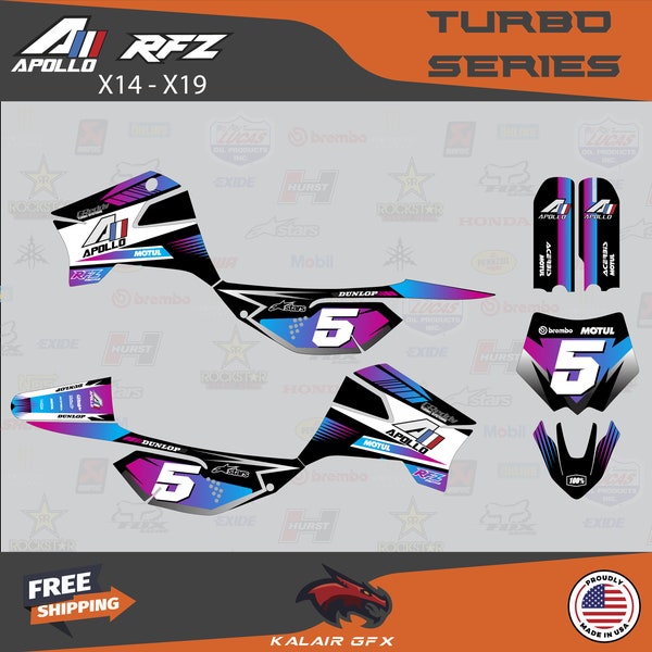 Apollo 125 Rfz Graphics - Etsy