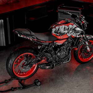 Graphics Kit for YAMAHA FZ/MT 07 09 (select Your Make/model) Carnage ...