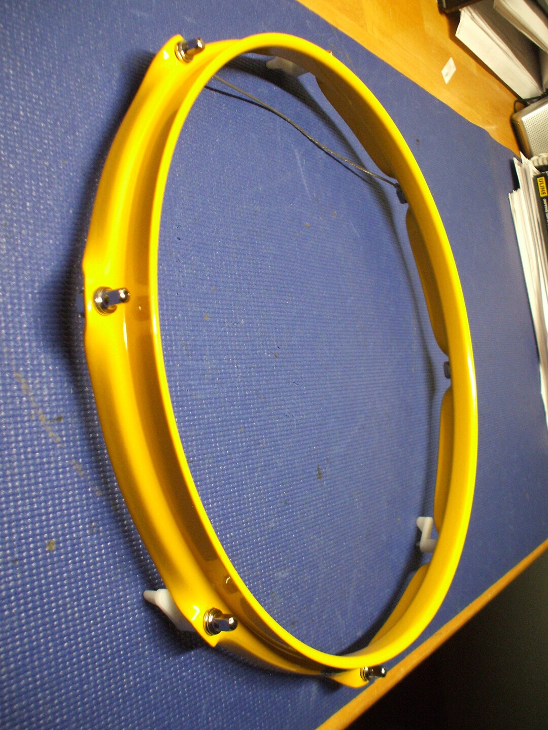 16 Yellow Headframez W/ 8 Chrome Lugs Rare Color - Etsy