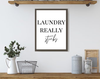 Laundry Stinks Svg - Etsy
