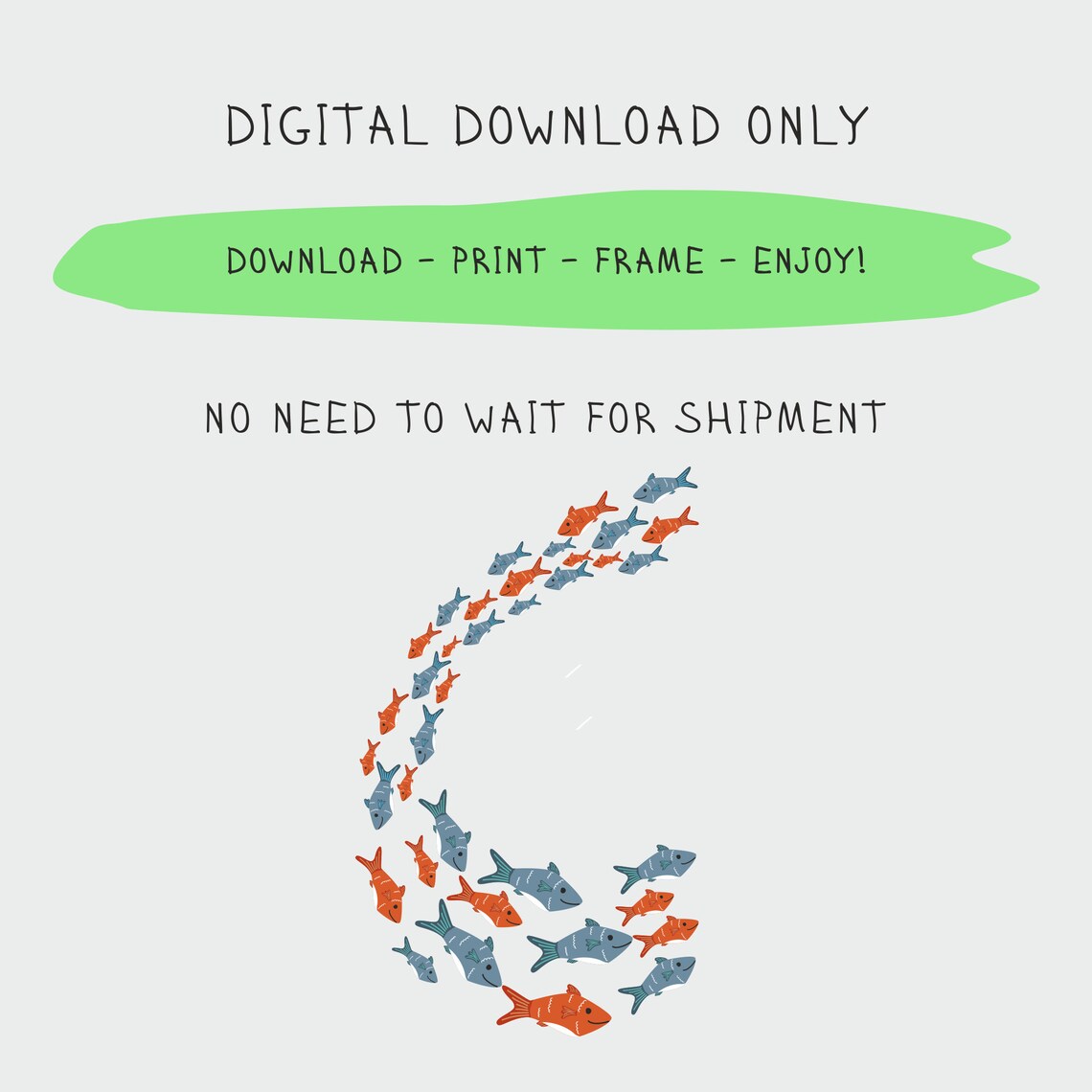 English Alphabet Poster Printable ABC Chart Alphabet | Etsy