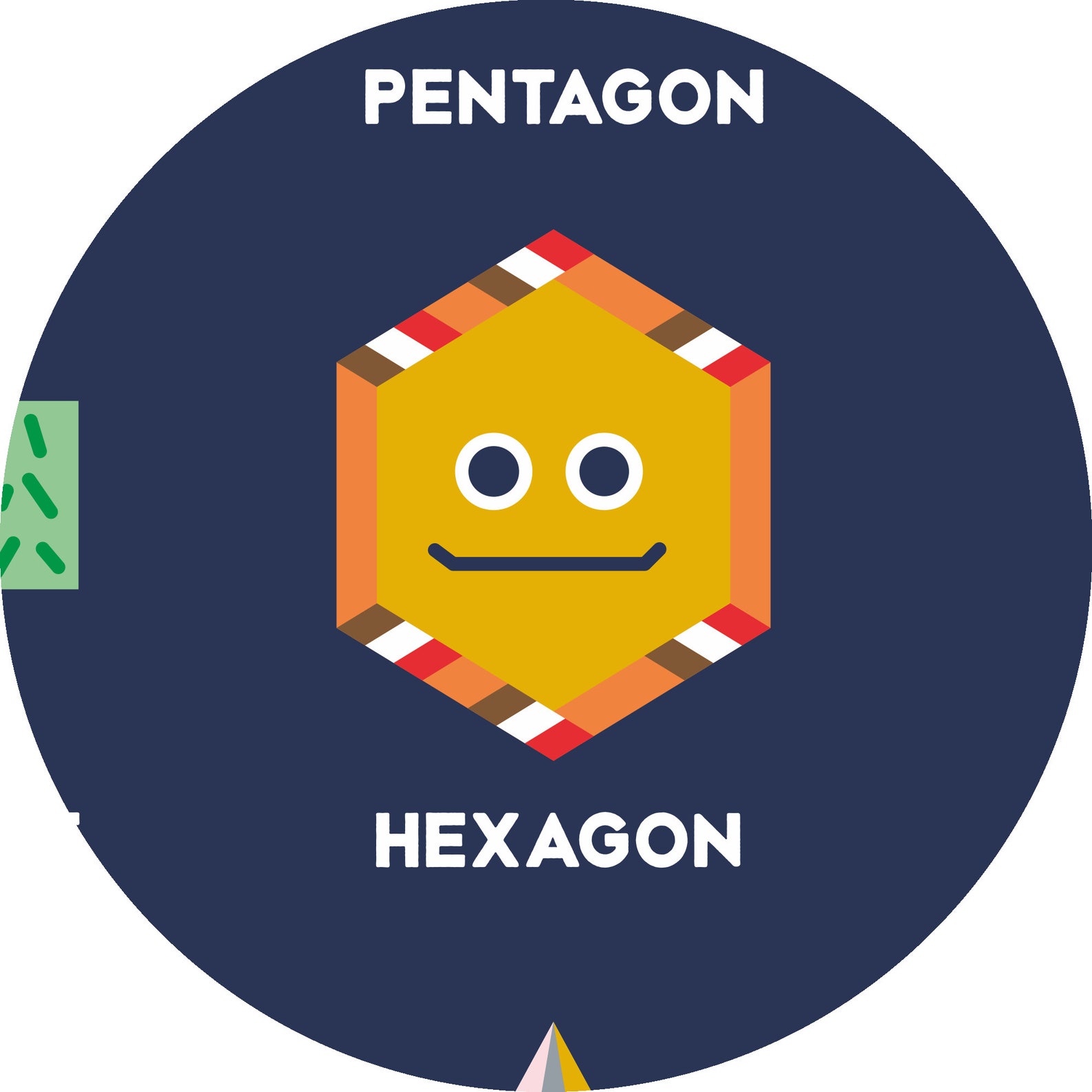 Geometric Shapes Printable Poster Educational Montessori Wall | Etsy