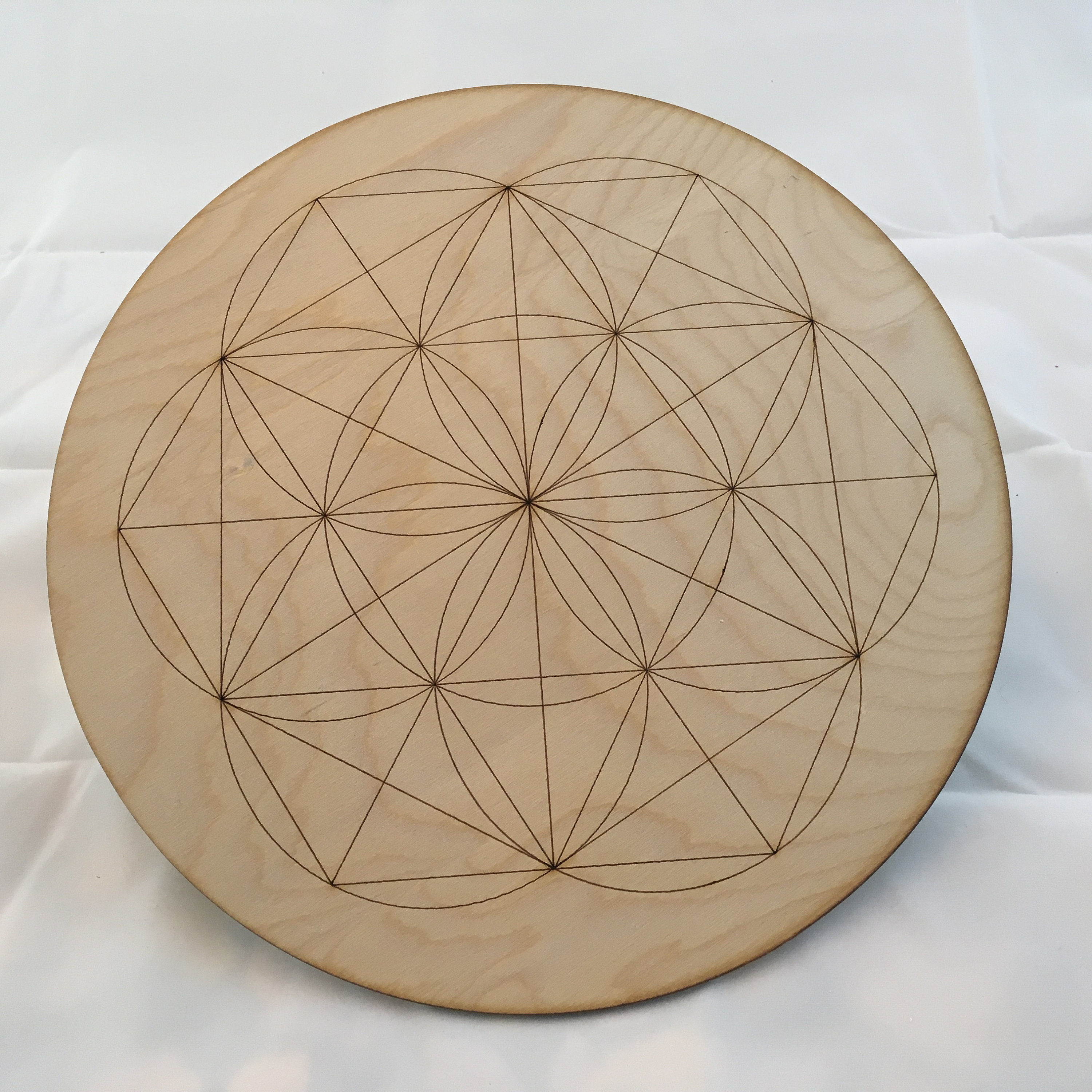 Seed of Life Crystal Grid - Etsy