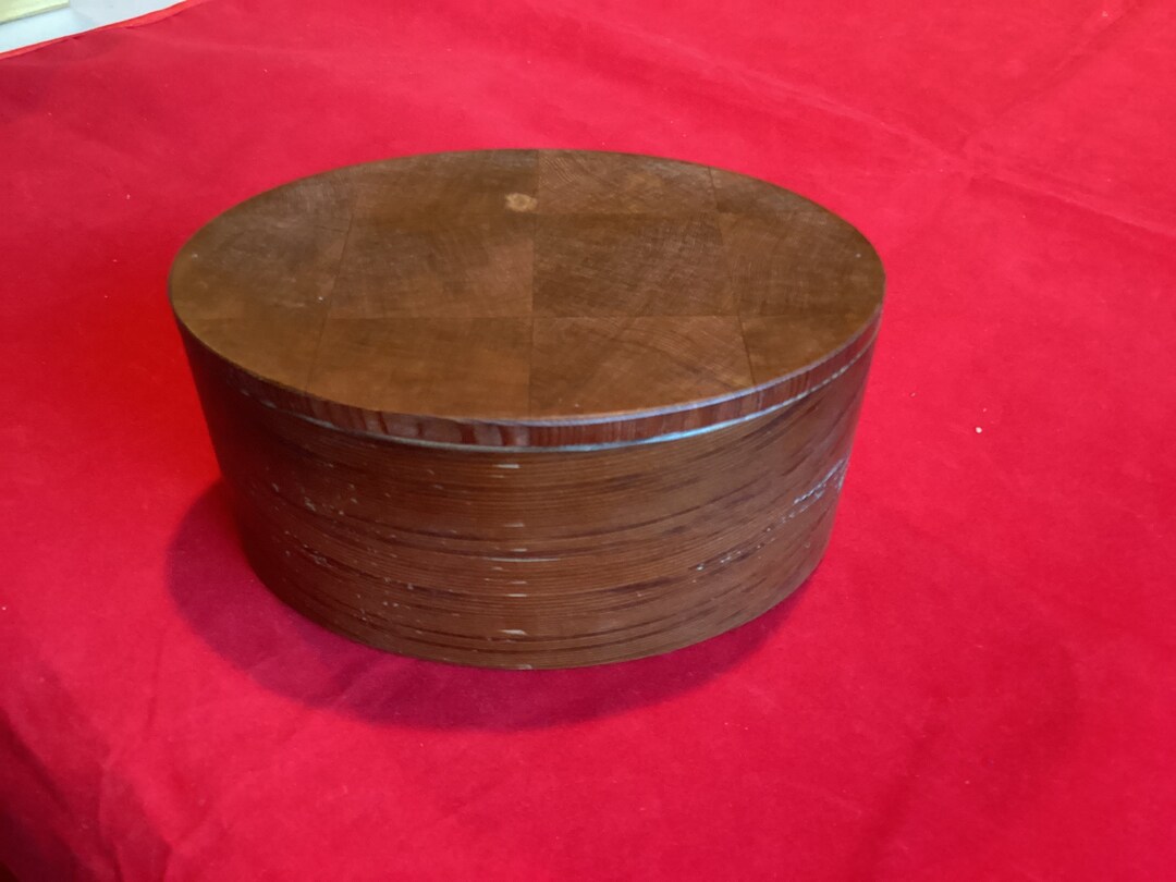 Cedar Oval Wooden Box - Etsy