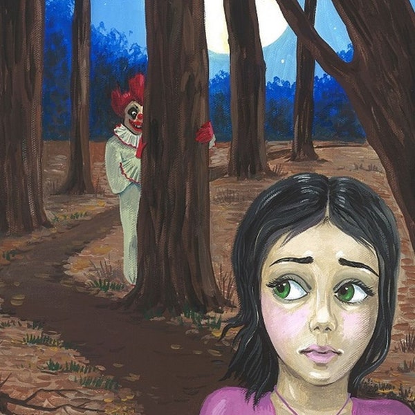 Gothic Clown Forest - Etsy
