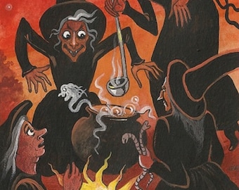 Old Hag Witch Art - Etsy