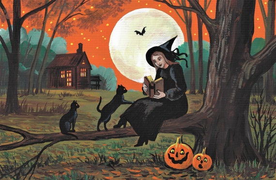 The Witchs House Black Cat