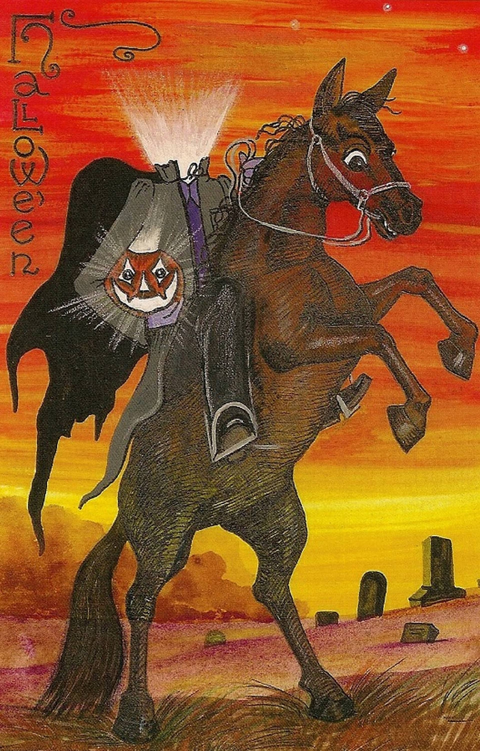 Headless Horseman Ichabod Crane