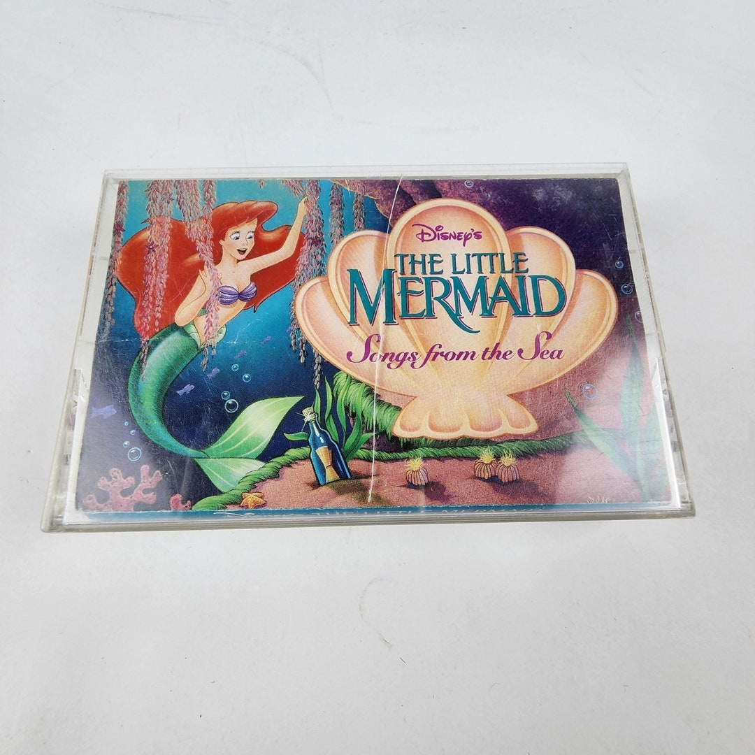 Disney's the Little Mermaid Songs From the Sea Cassette Tape, 1992 ...