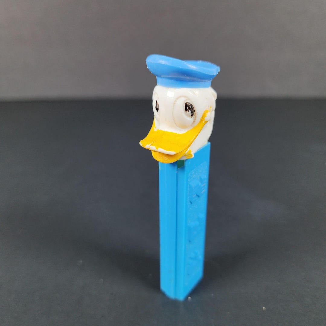 Vintage Donald Duck Pez Dispenser Walt Disney Productions Made in ...