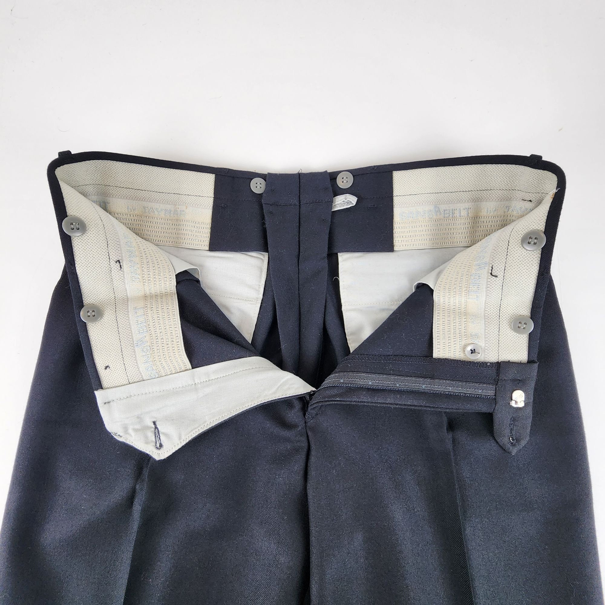 Sansabelt BLACK Dress Pants Jaymar Ruby Inc. Buttons for - Etsy