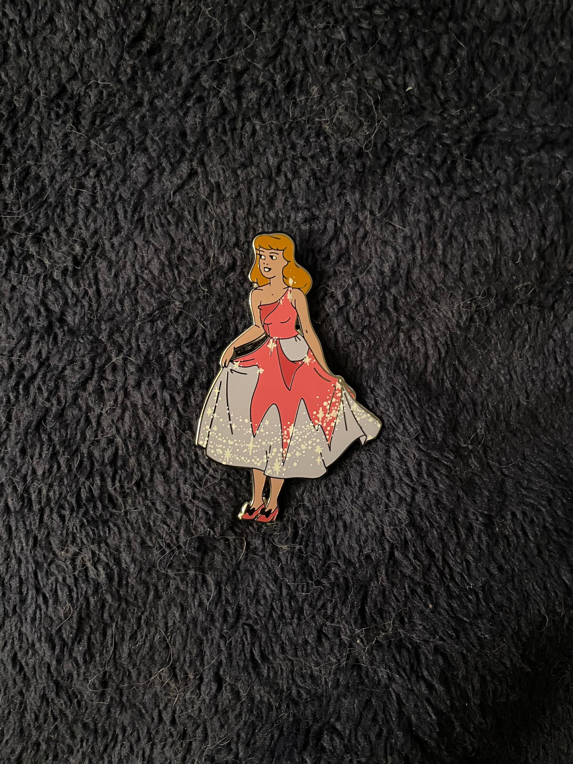 Cinderella Rags Fantasy Pin - Etsy