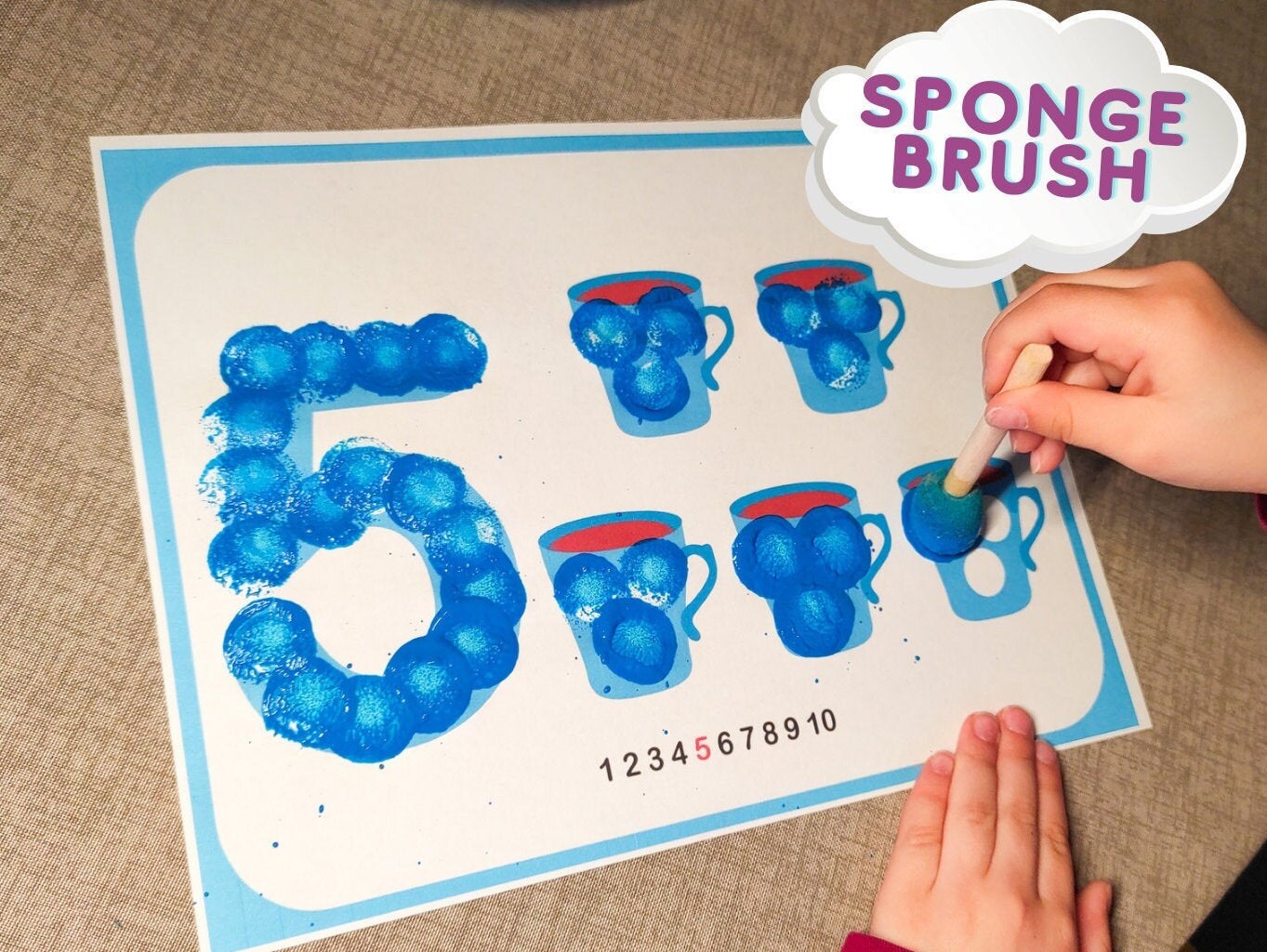 Do-a-dot Alphabet, Numbers and Colors- 36 Printable Worksheets for ...