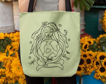 Protect the Planet Earth Tote Bag Eco Friendly Tote Bag | Etsy