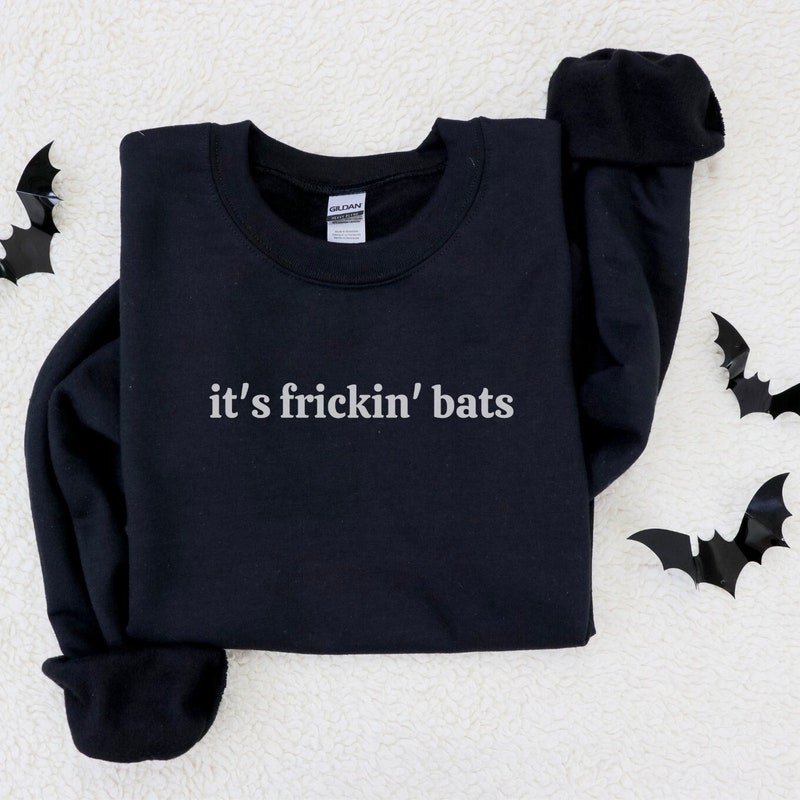 Its Freaking Bats I Love Halloween Sweatshirt - Etsy