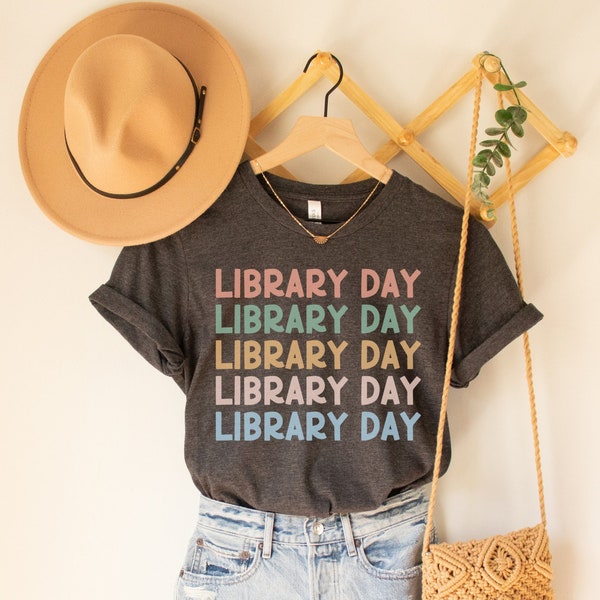 Library Shirt - Etsy