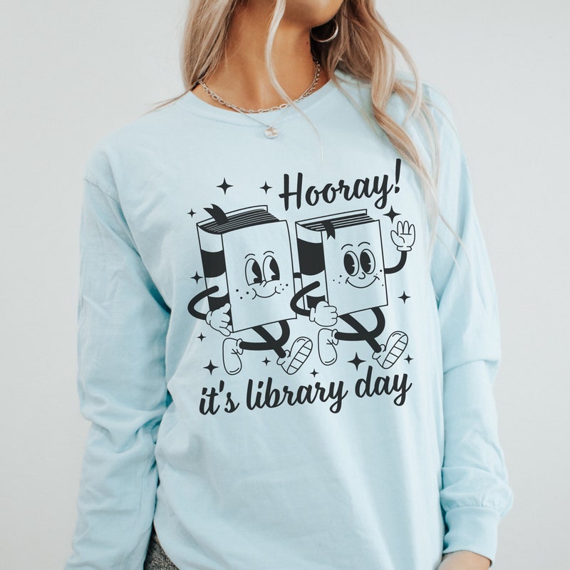 Library Shirt - Etsy