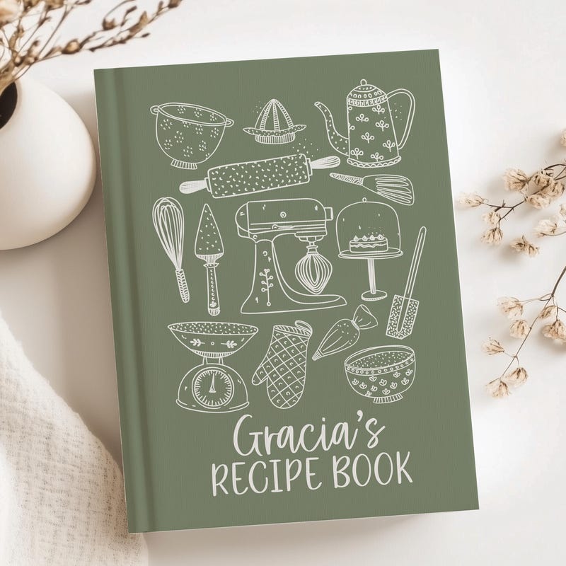 Purple Baking Book - Etsy