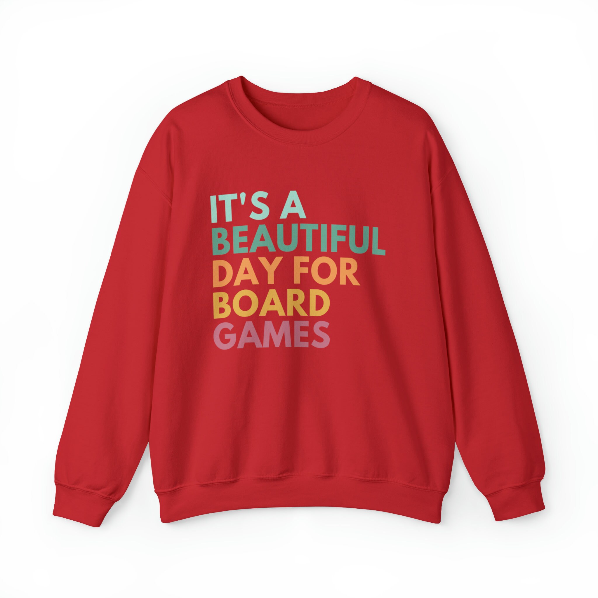 It's A Beautiful Day for Board Games, Board Games Sweatshirt, Board ...
