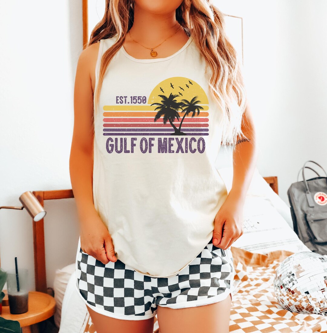 Gulf of Mexico Tank Top, Comfort Colors® Tank Top, Anti-fascist Tank ...