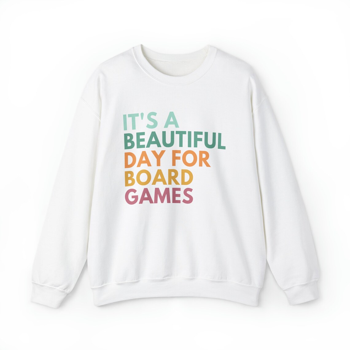 It's A Beautiful Day for Board Games, Board Games Sweatshirt, Board ...
