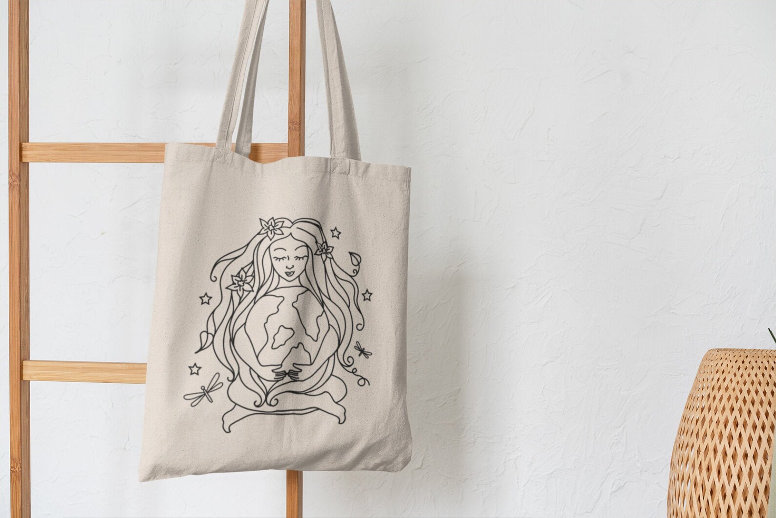 Protect the Planet, Earth Tote Bag, Eco Friendly Tote Bag, Mother ...