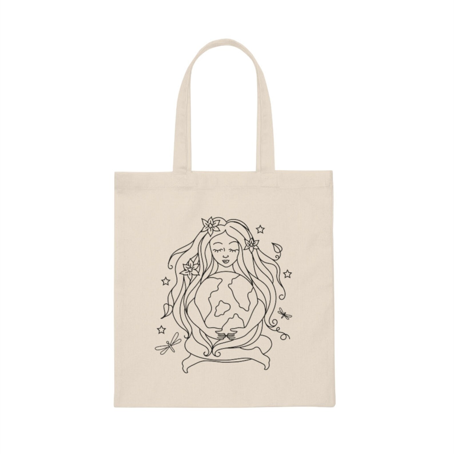 Protect the Planet, Earth Tote Bag, Eco Friendly Tote Bag, Mother ...
